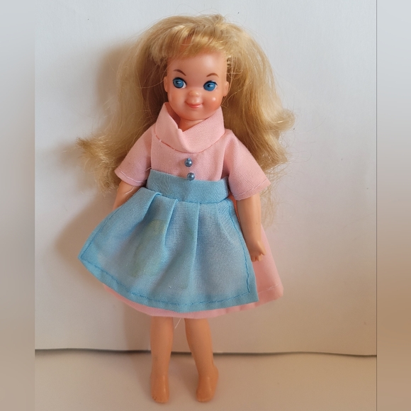 Mattel | Toys | Vintage Tutti Doll Barbie Little Sister Blonde Hair ...